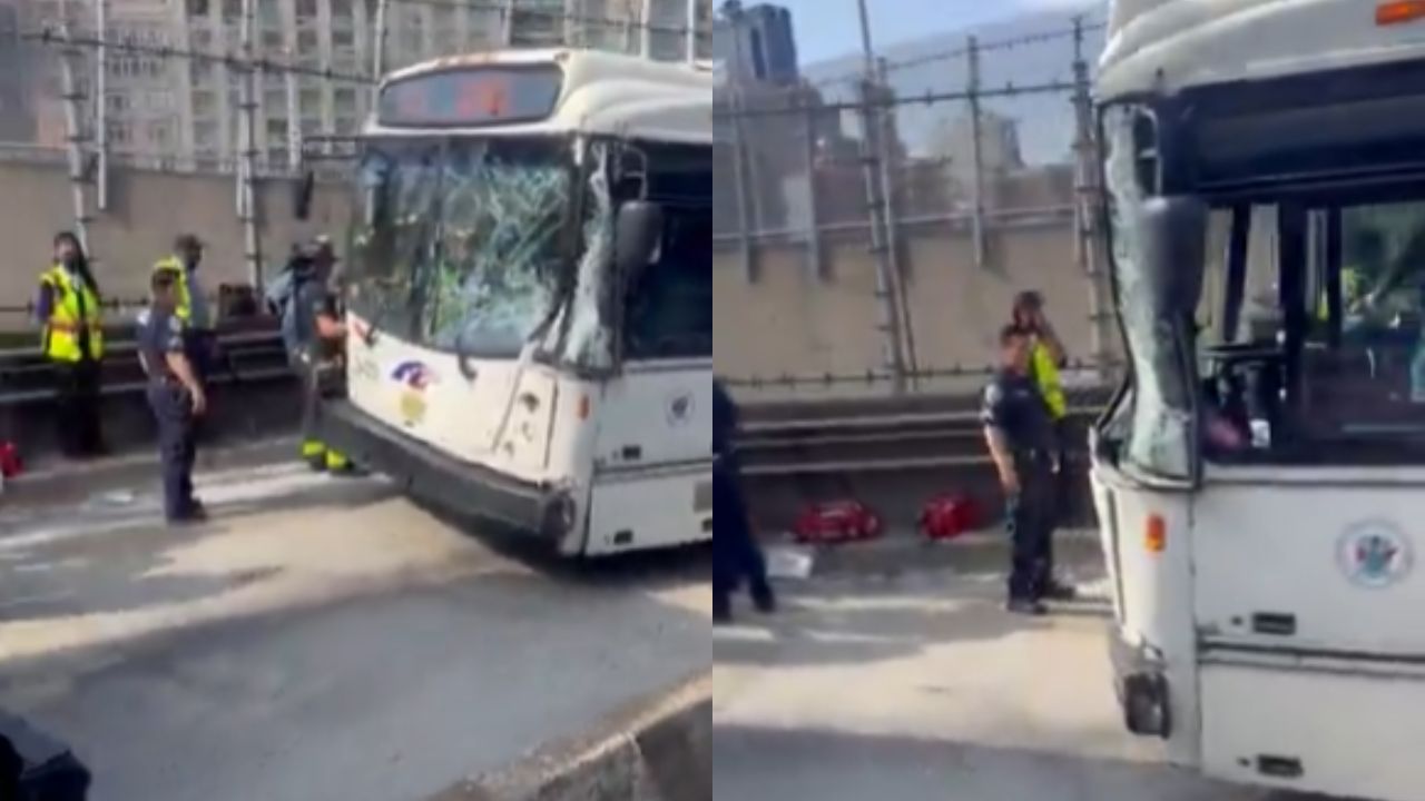 Accident entre deux bus de NJ Transit fait plus de 20 blessés ...