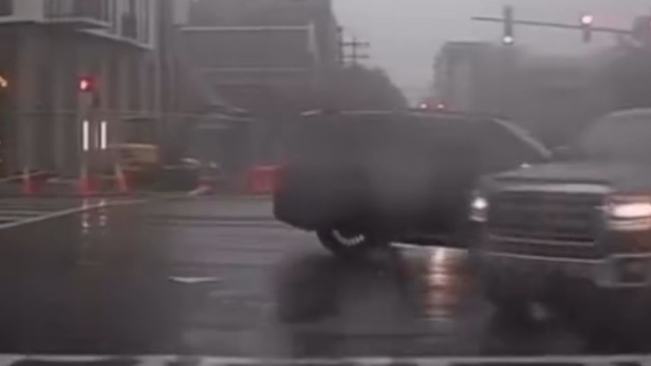 Video captures scary moment of alleged accident involving Panthers ...